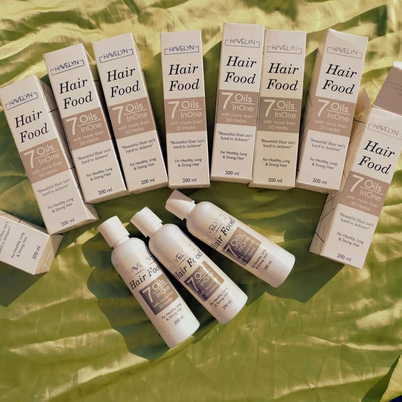 Havelyn Hair Food Oil ~ 7 In 1 – AL BURAQ